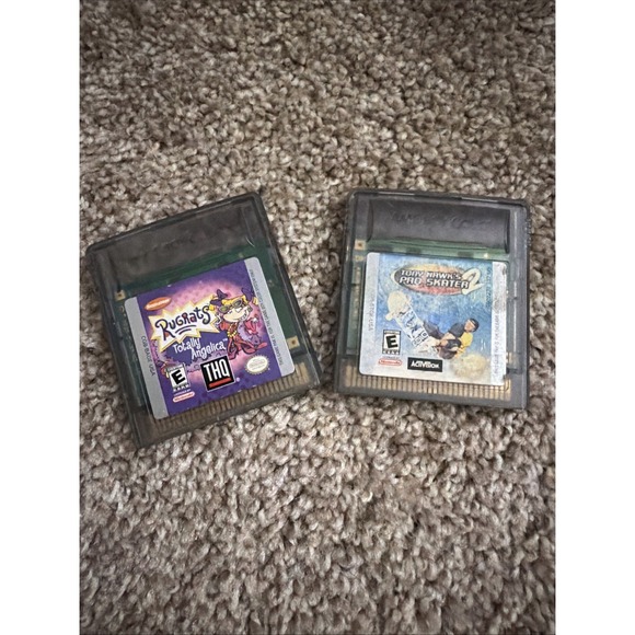 Video Games & Consoles | Gameboy Color Games Rugrats Totally Angelica ...